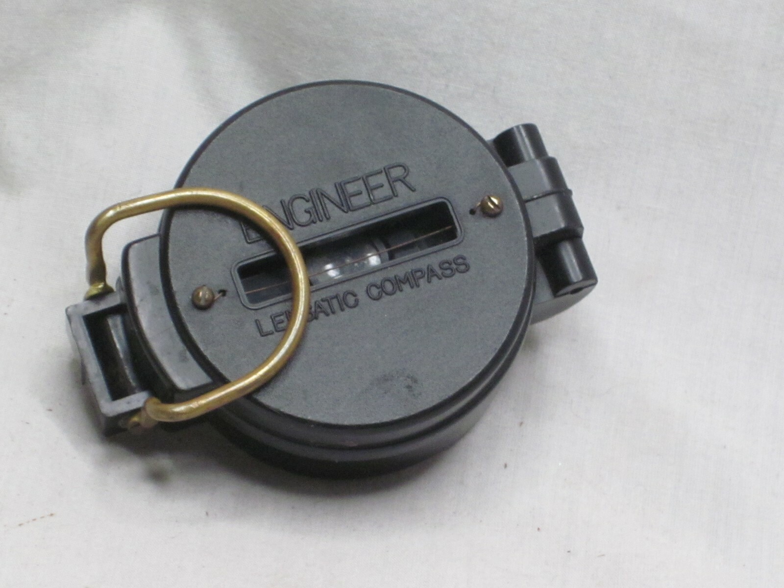 vintage Japan Liquid Filled Engineer Lensatic compass directional ...