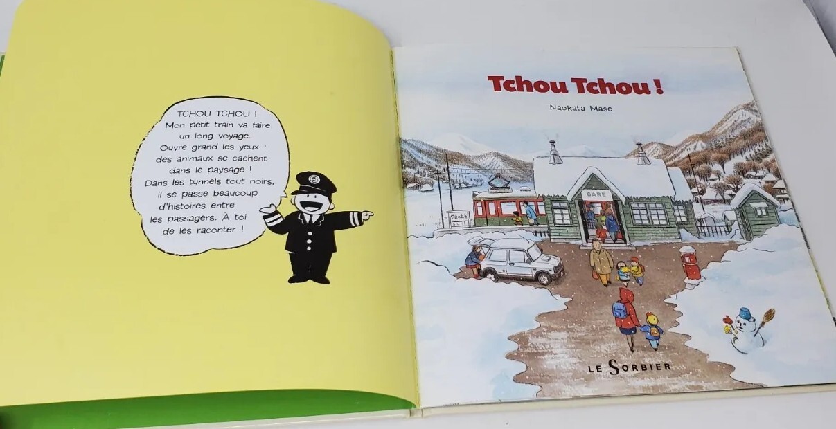 Tchou Tchou ! (French Edition) By Naotaka Mase Hard Cover | eBay