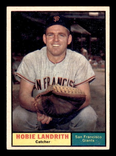 1961 Topps Baseball #114 Hobie Landrith EX *e1 | eBay