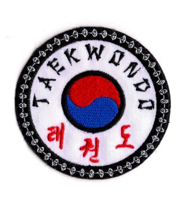 Korean Taekwondo Patch Iron On Embroidered with Precision - Shop ...