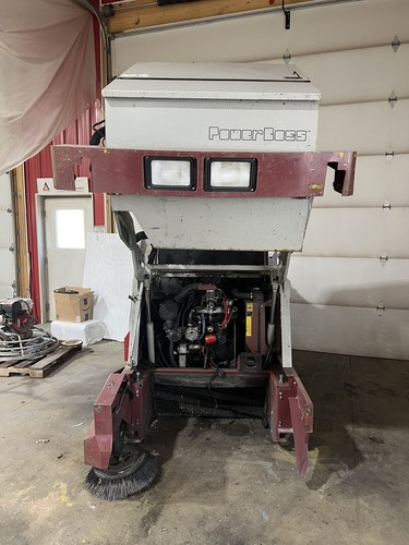 PowerBoss TSS/82 LP Floor Scrubber/Sweeper For Parts | eBay