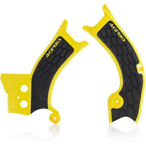 ACERBIS X-GRIP FRAME GUARDS RMZ 250 19-25 450 18-25 YELL-BLK | eBay ...