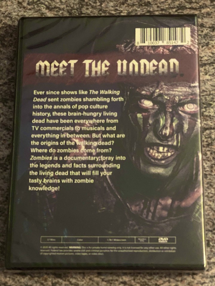 Zombies (DVD, Wownow Entertainment, Monster Documentary Collection ...