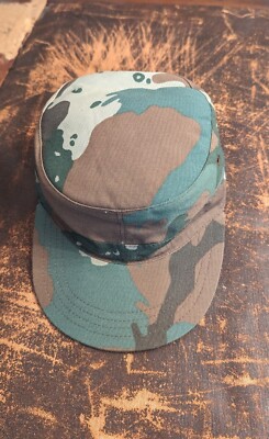 SANDF South African Army Soldier 2000 Camo Pattern Field Cap Dated 1999 ...