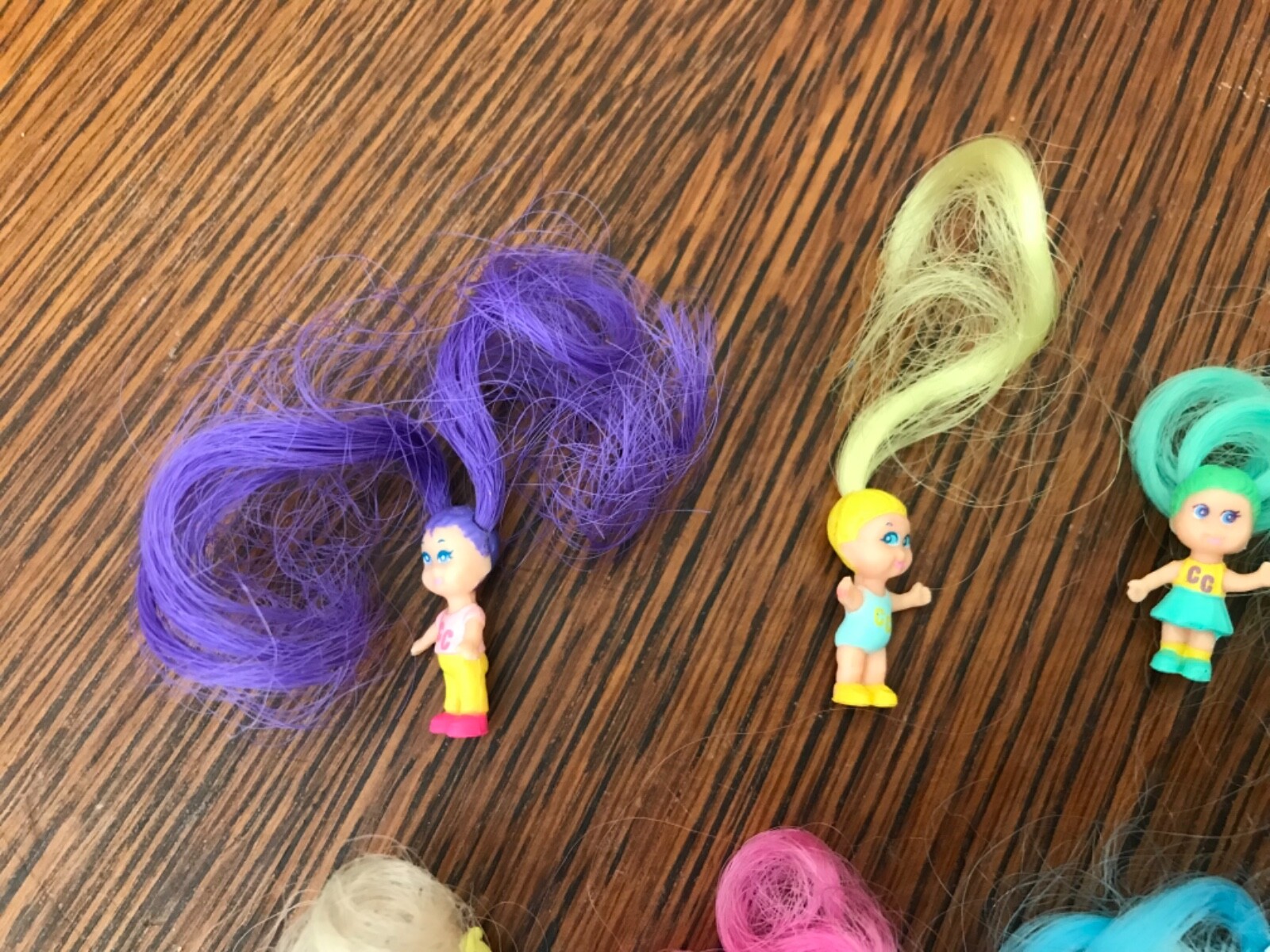 Lot personnages mini pouces galoob cutie club vintage (no polly pocket ...