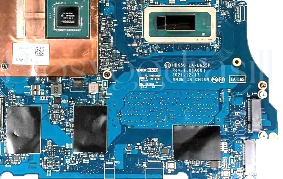 DELL G16 7620, G15 5520, G15 5521, NO PASSWORD BIOS CHIP CHIP LA-L659P ...