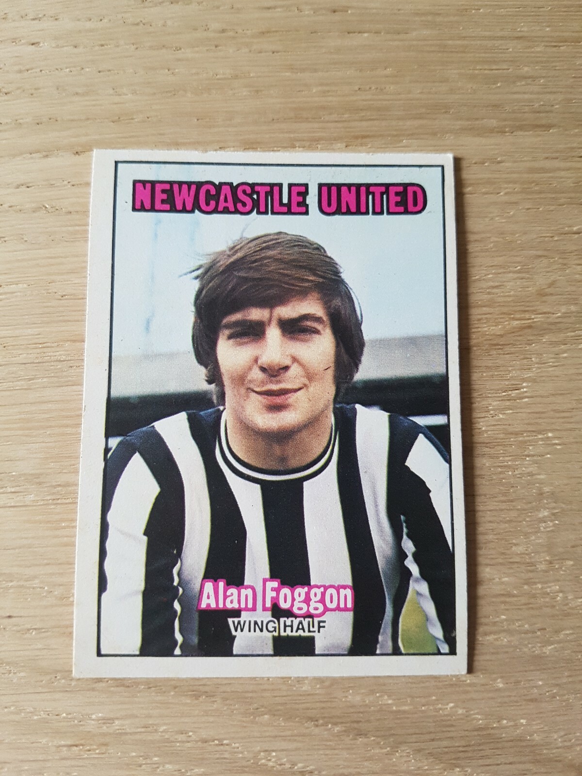 A&BC 1970 Footballer Card Orange Back - #151 Alan Foggon - Newcastle ...