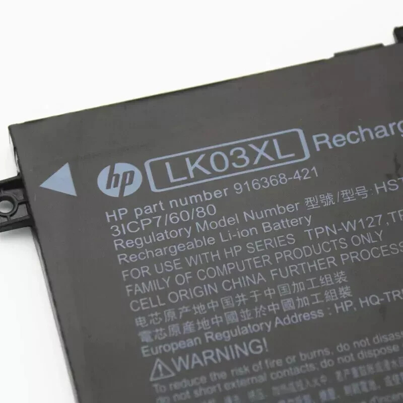 NEW Genuine OEM LK03XL Battery For HP ENVY X360 15-BP 15M-BQ 17-AE 17 ...