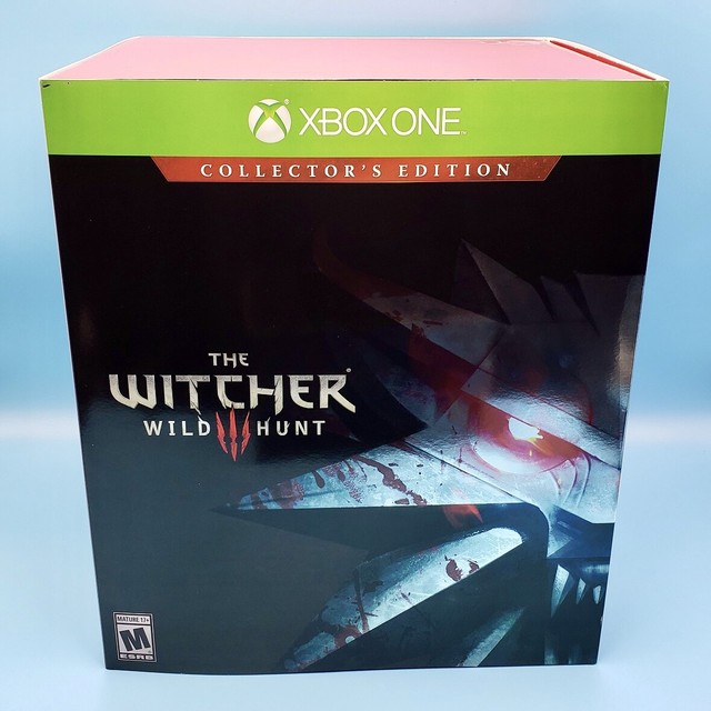 The Witcher III 3 Collector's Edition **Empty Box & Packaging** No Game ...