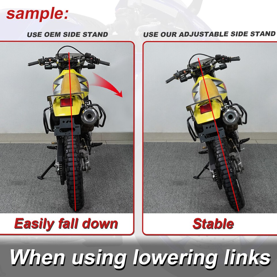 Adjustable Motorcycle Kickstand Support Fit For Yamaha YZF-R1 2015-2025 ...