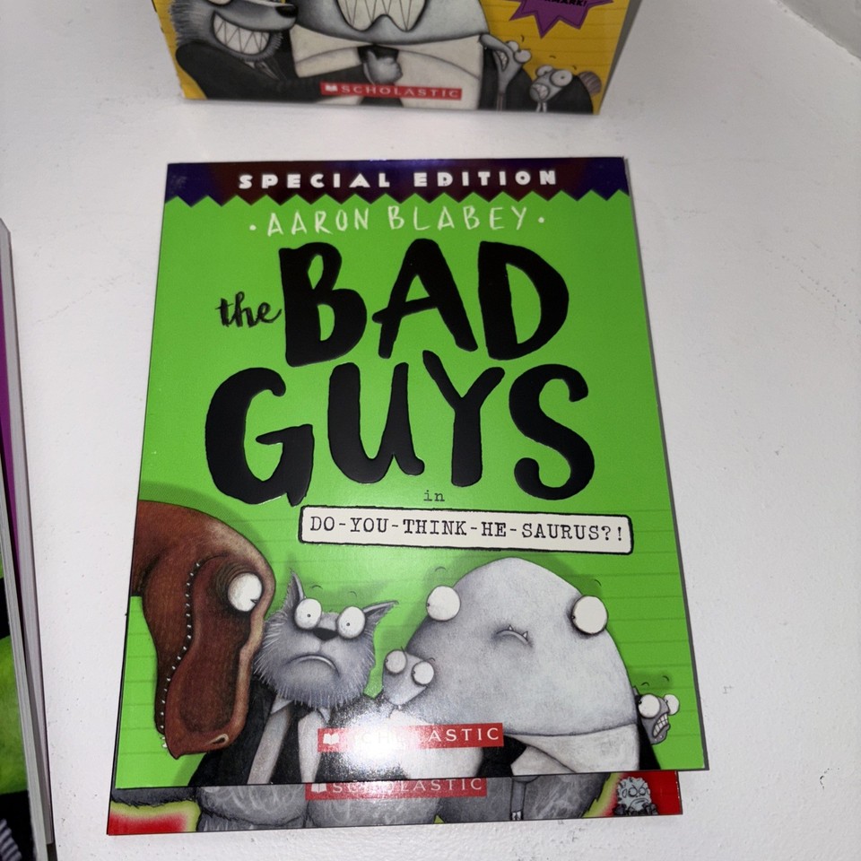 The Bad Guys Box Set: Books 1-8 by Aaron Blabey Missing Book #2 | eBay