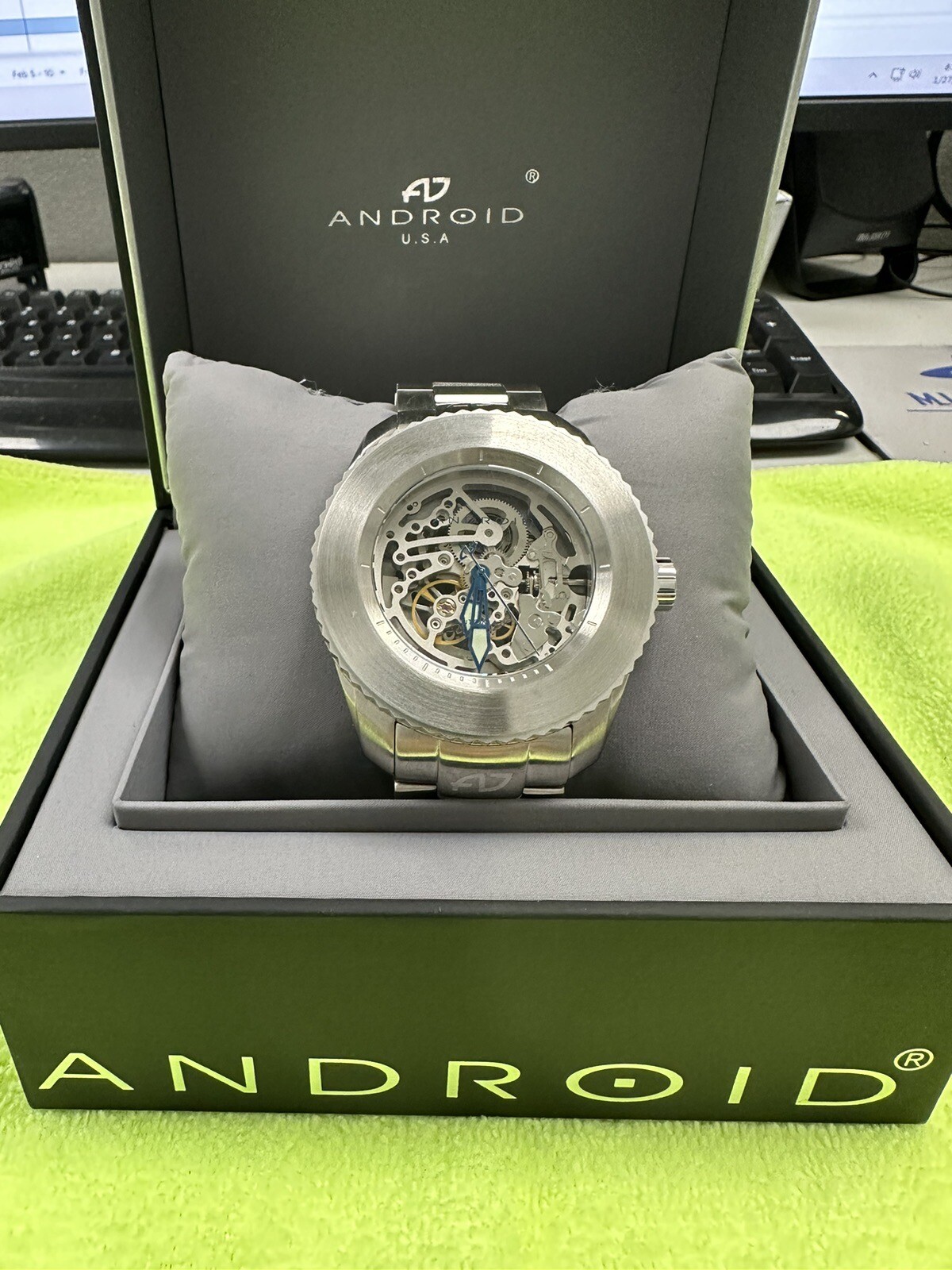 Android Watch AD514 Skeleton Seagull TY2809 Automatic | eBay