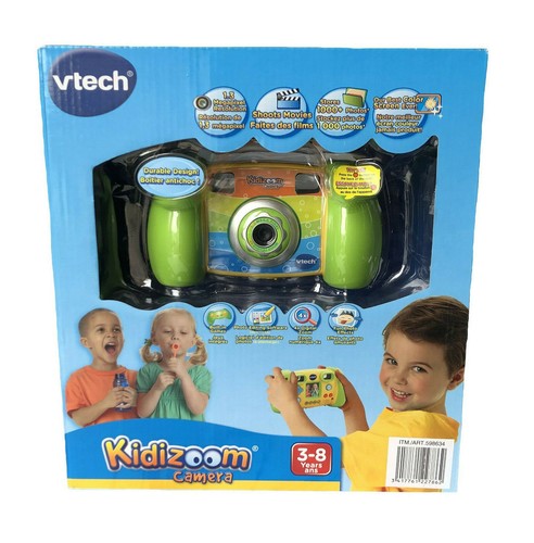 VTech Kidizoom Durable Digital Zoom Camera Movies Built-in Games Stores ...