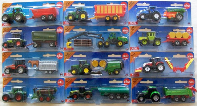 SIKU 1677 Tractor With Watering Reel Model Cars for sale online | eBay