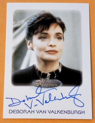 The Women of Star Trek Art & Images Deborah Van Valkenburgh Autograph ...