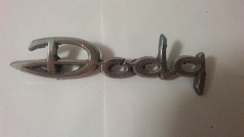 Vintage Dodge Script Emblem 1966 Dodge Dart | eBay