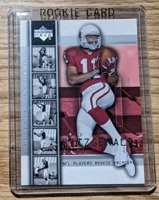 2004 Upper Deck NFL Players Rookie Premiere - #5 Larry Fitzgerald (RC ...