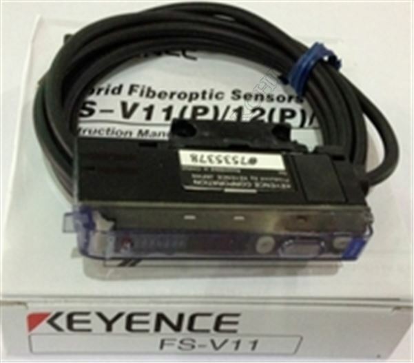 KEYENCE Fiber Optic Photoelectric Sensor Amplifier Fs-v11 FSV11 for ...