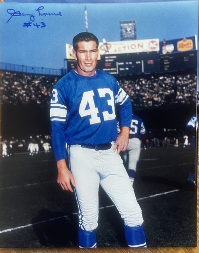 Gary Lowe 1957 Detroit Lions autographed 8x10 Photo World Champs | eBay