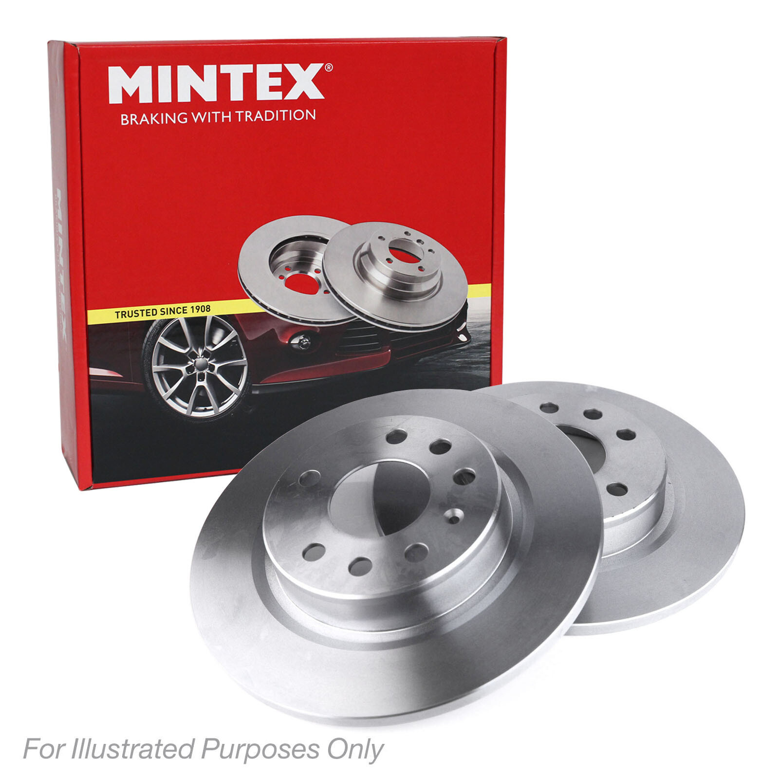 Mintex Rear Brake Discs 268mm Pair For Citroen Berlingo B9 1.6 | eBay
