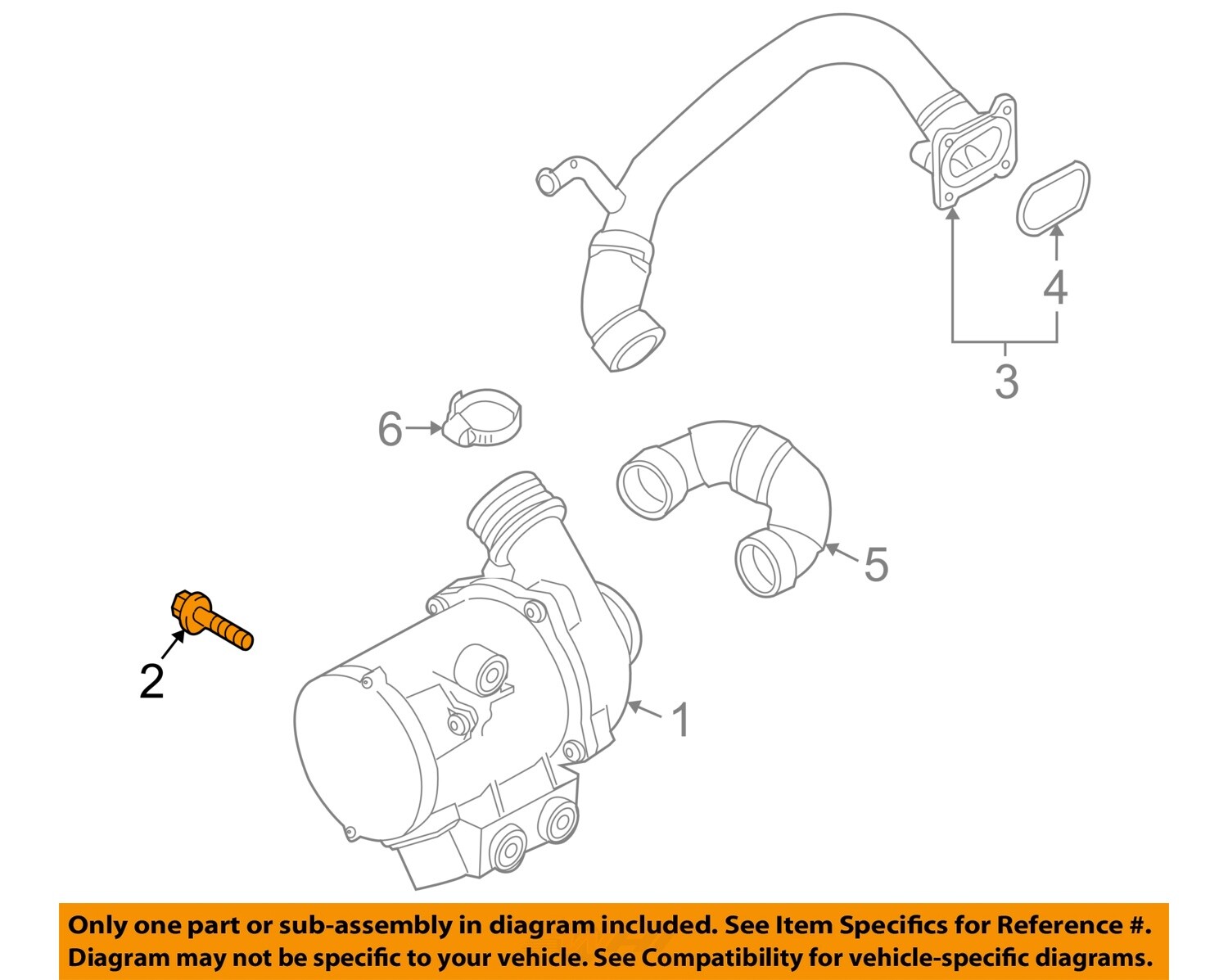 BMW 11517602123 Genuine OEM Factory Original Water Pump Bolt for sale ...