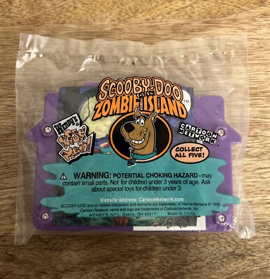 Scooby-Doo Zombie Island Ball In Maze Puzzle Wendy Kids Meal VNTG (1998 ...