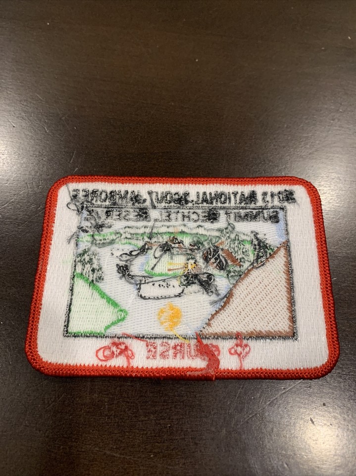 RARE: 2013 Boy Scout National Jamboree Summit Nurse Patch Red Border | eBay