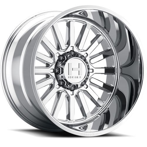 22x12 Hostile H127 Titan Armor Plated (Chrome) Wheel 8x170 (-44mm) | eBay