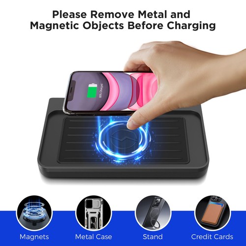 Wireless Car Charger for Ford Explorer Center Console Accessories 2024 ...