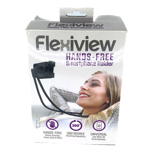 Flexiview Hands Free Cell Phone Holder Universal Smartphone Lightweight ...