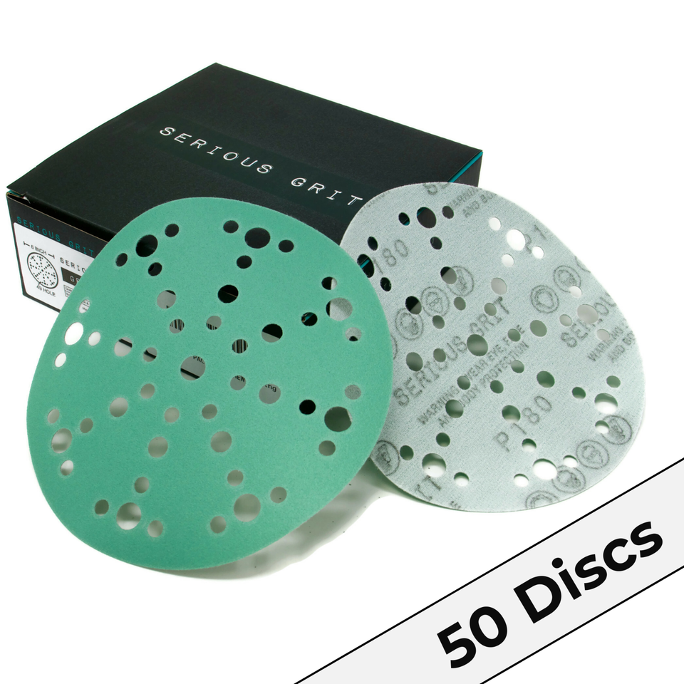 Festool-Compatible Sandpaper 6 Inch 49-Hole Hook Loop 40-2000 Grit ...