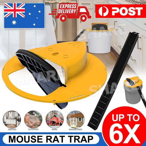 Mouse Trap N Flip Slide Bucket Lid Mouse Rat Traps With Ladder ...