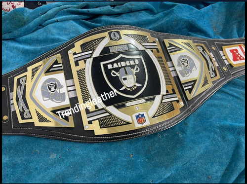 New Las Vegas Raiders Title Belt adult size Replica 2MM/4MM | eBay
