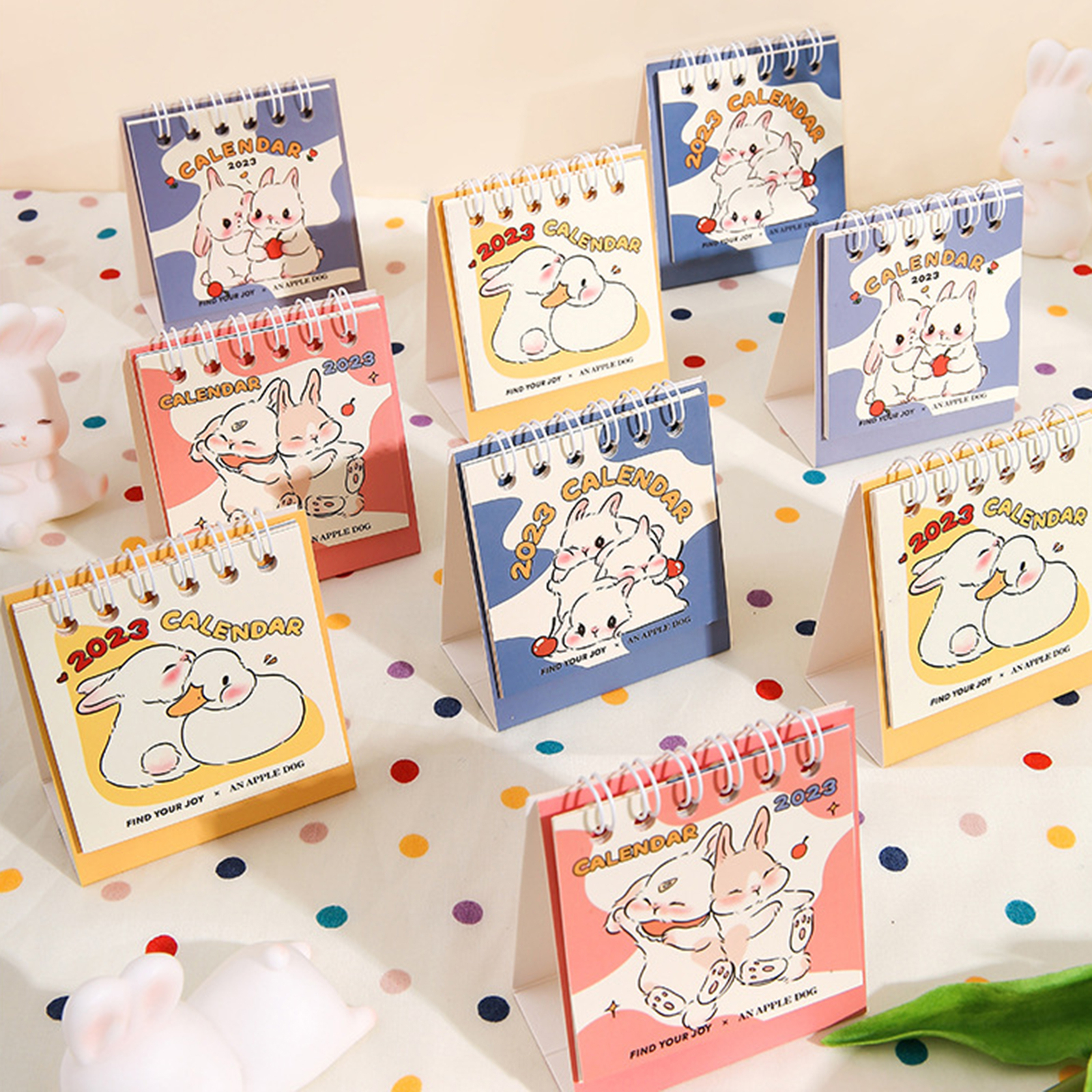 Calendar Ornament Smooth Page Turning Time Management 2023 Cartoon ...