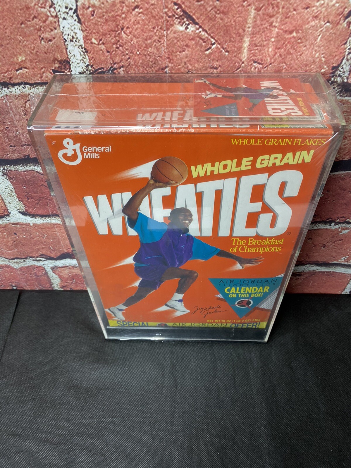 1991 Michael Jordan Promo Wheaties Box Sealed Card Case MOC Calendar ...