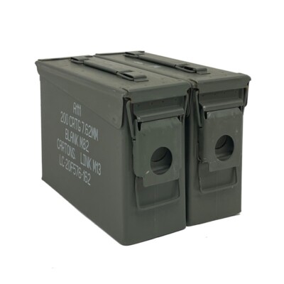 US Military M19A1 aka 30 Cal ammo can 2-Pack Grade 1 | eBay