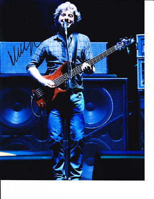 MIKE GORDON PHISH SIGNED PLAYING BASS 8X10 | eBay