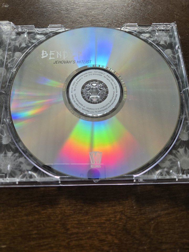 Jehovah's Hitlist by Bender (CD, 2000) | eBay