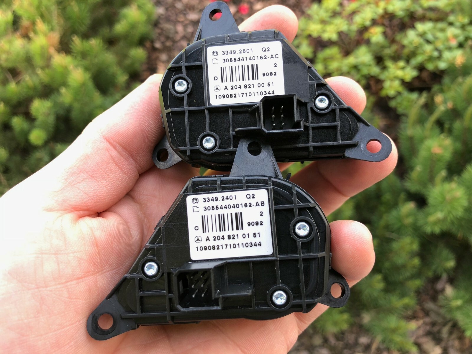 Mercedes C300 GLK350 W204 Steering Wheel Buttons Control Switch Black ...