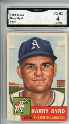 Topps Baseball 1953 - # 131 - Harry Byrd - GMA 4 - LZ 500563 | eBay