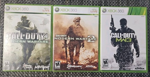 Call of Duty Modern Warfare Trilogy (Xbox 360) CIB Tested Mw2 Mw3 ...