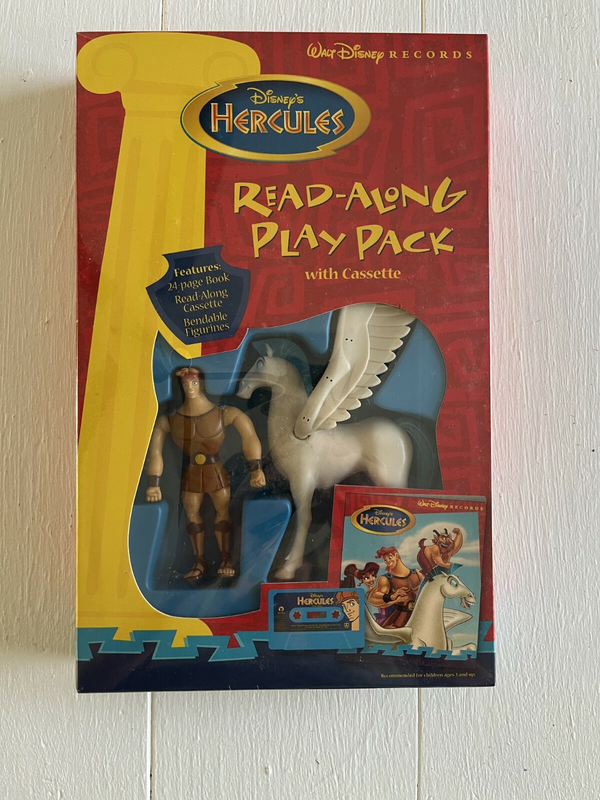 Disney's Hercules Read Along Play Pack Storybook and Cassette BRAND NEW ...