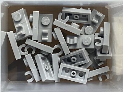 LEGO Parts - Light Bluish Gray Plate 1 x 2 w Clip on Top - No 44861 ...