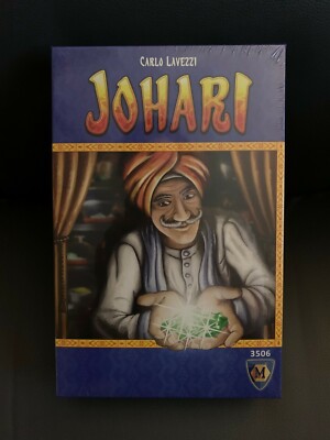 Mayfair Games Lookout Games Carlo Lavezzi Johari Card Game New SEALED ...