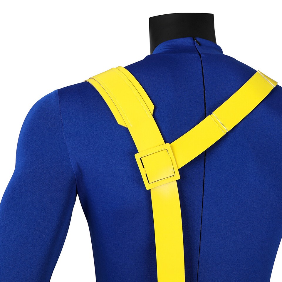 X-men 97 Cyclops Cosplay Costume Accessories Adult Jumpsuit With Belts ...