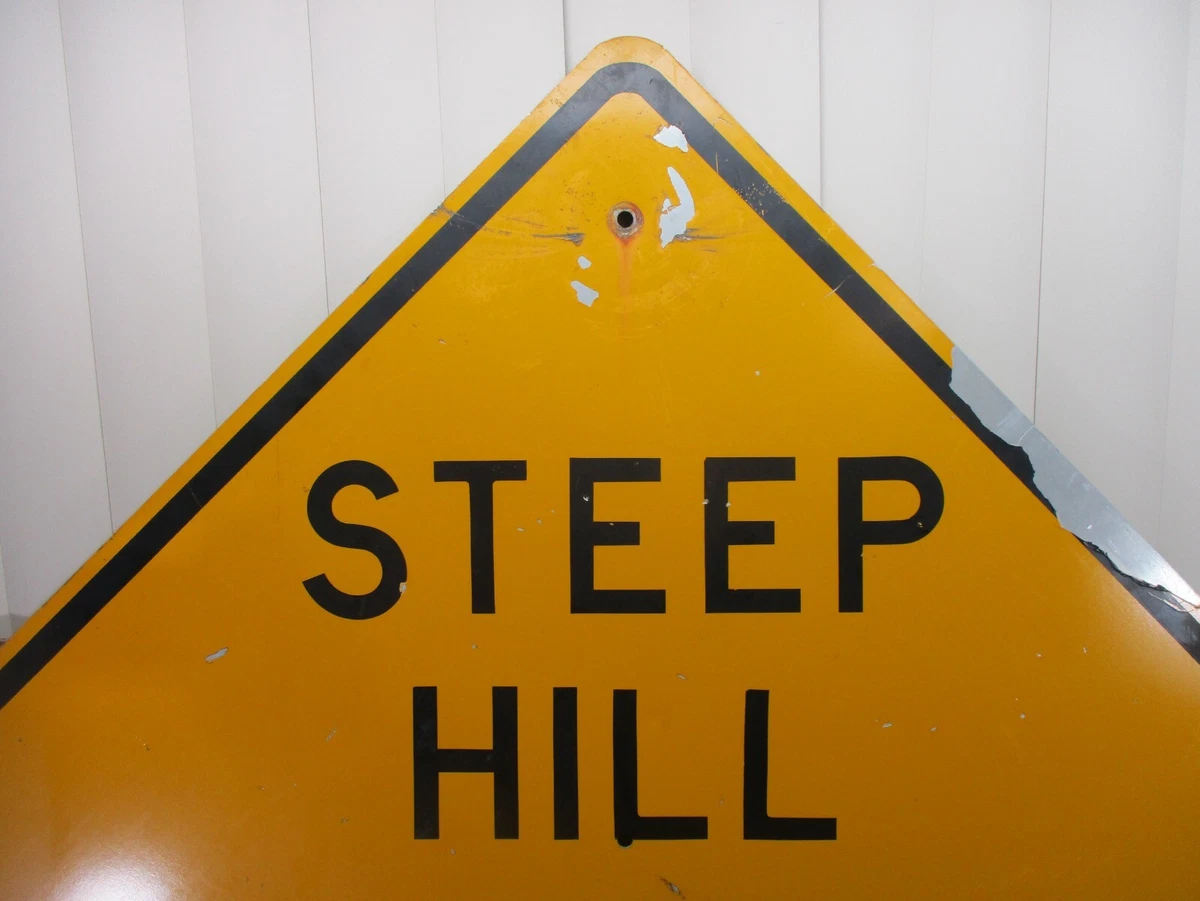Steep Hill Sign