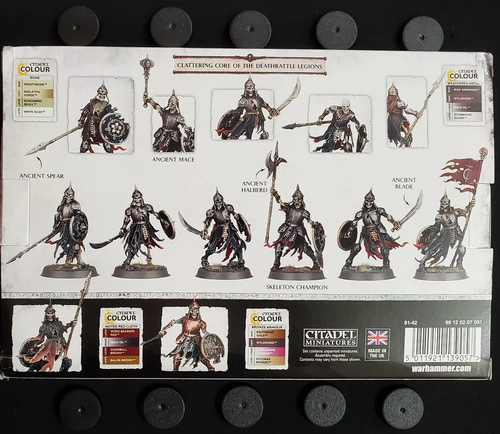 Warhammer AoS Soulblight Gravelords Deathrattle Skeletons x10 NEW NO ...