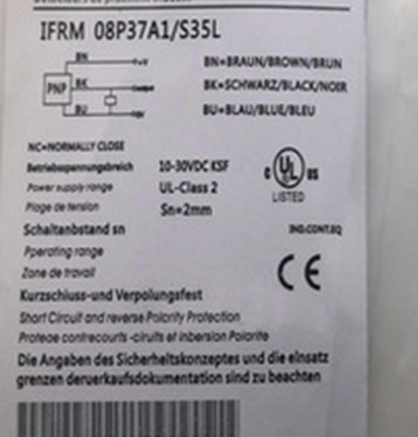 1x New IFRM08P37A1/S35L For Baumer Sensors IFRM 08P37A1/S35L IFRM ...