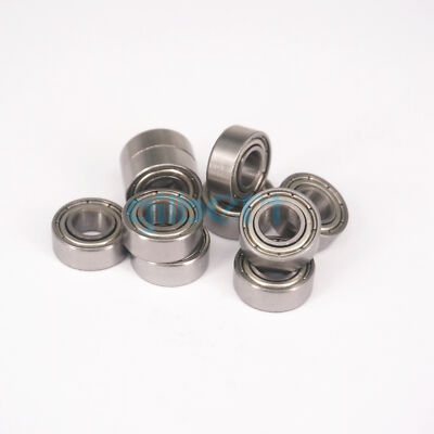 (10)696ZZ 6x15x5mm ABEC1 Thin-wall Shielded Deep Groove Ball Bearing | eBay