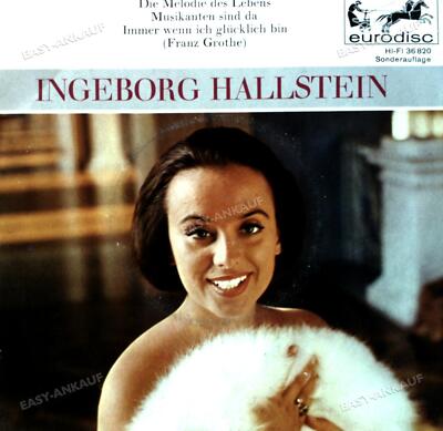 Ingeborg Hallstein - Die Melodie Des Lebens 7in (VG/VG) . | eBay